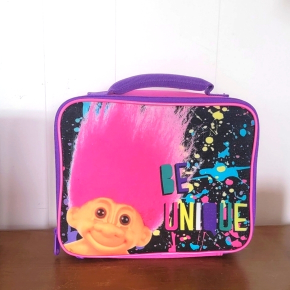 Trolls | Other | Trolls Retro Pink Purple Lunch Bag | Poshmark